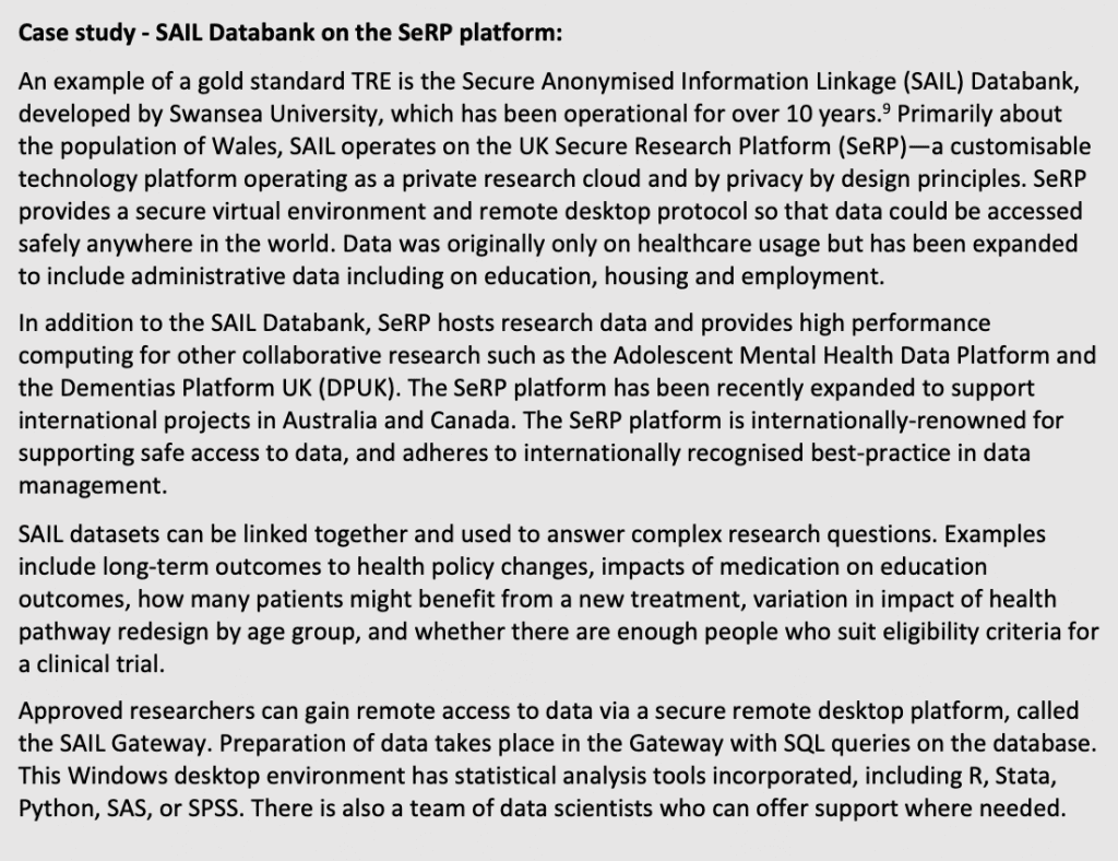 Trusted Research Environments (TREs) – A Guide for Beginners - CF