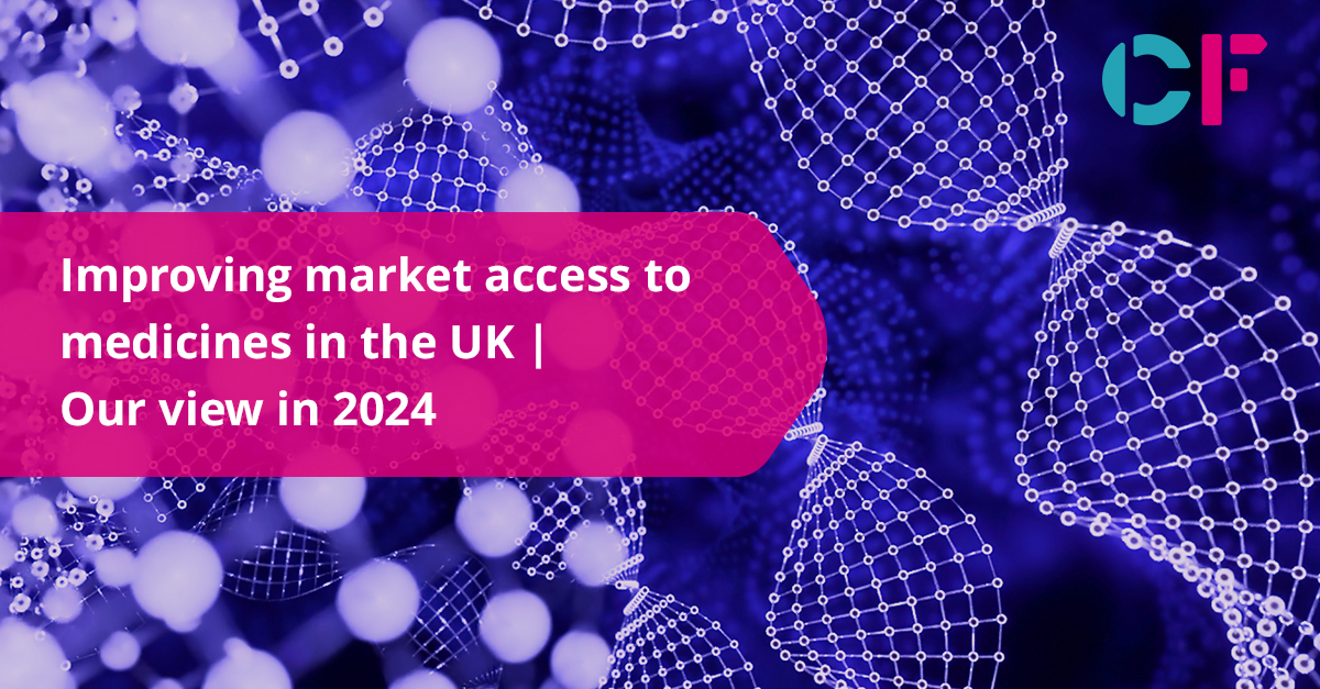 Improving market access of medicines in the UK in 2024